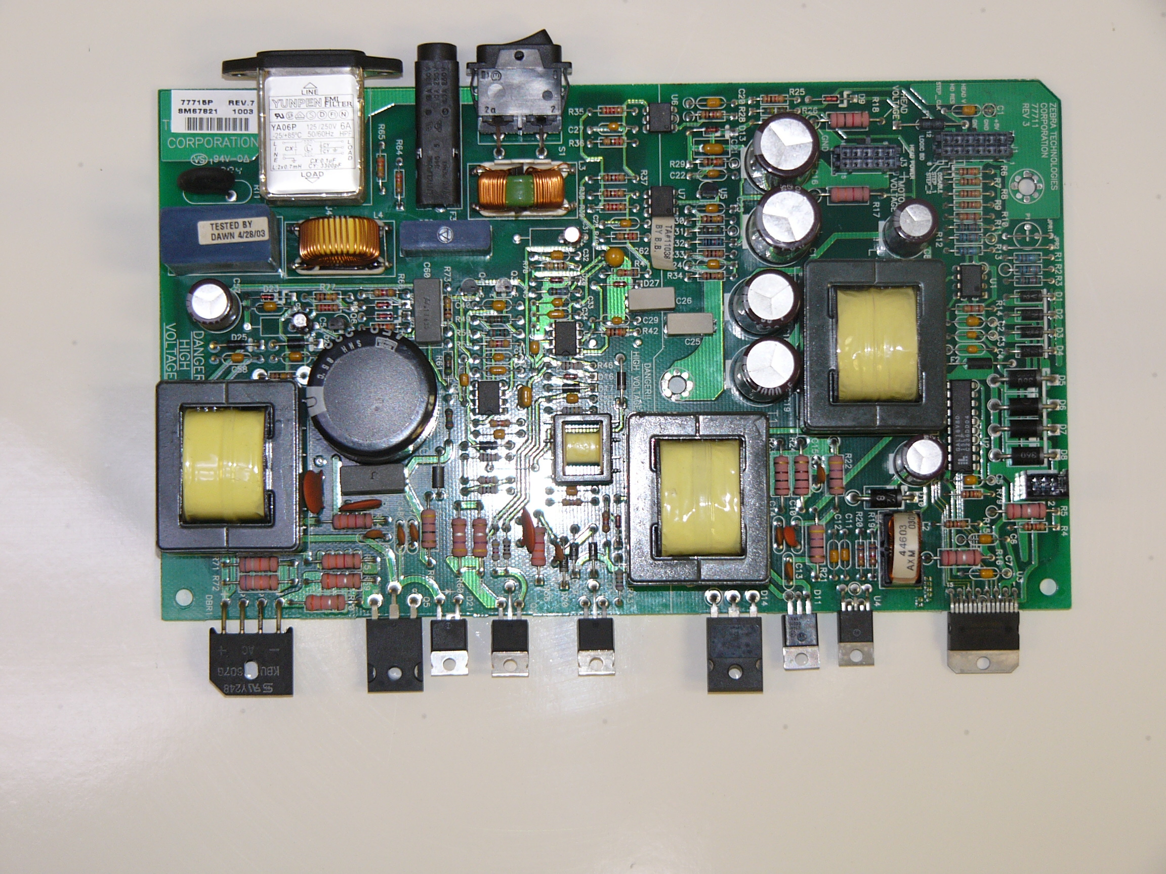 Zebra Spare Parts, Zebra Replacement Parts, Zebra Z4M, Z6M